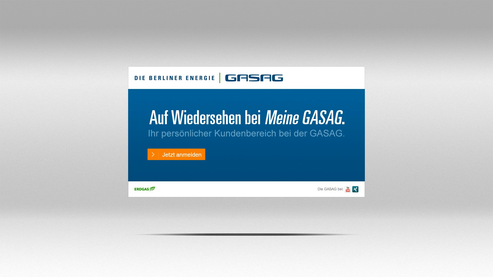 GASAG - Meine GASAG | Holodyne 3D Design